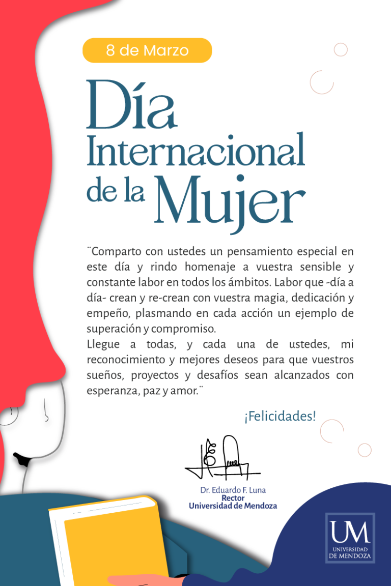 8 de marzo - Día Internacional de la Mujer - Universidad de Mendoza